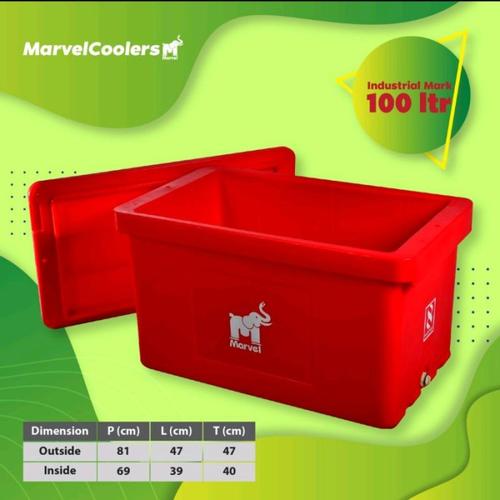 Jual Cooler Box Es 100 Liter Marvel HRO-B100L Mirip Antartica Lion Star ...
