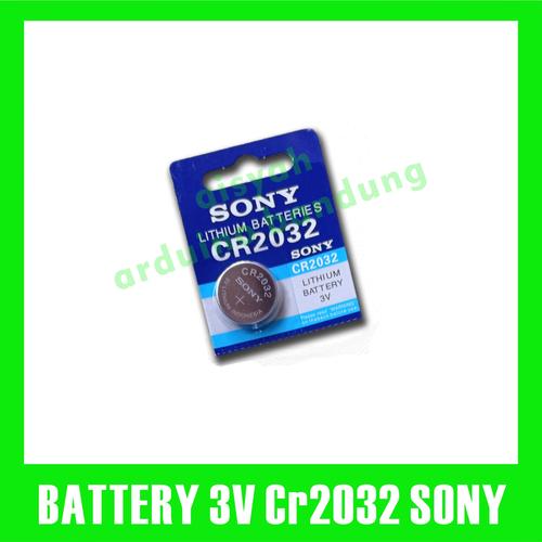 Jual Baterai Lithium Sony Battery CR2032 CR 2032 CMOS Jam Komputer ...
