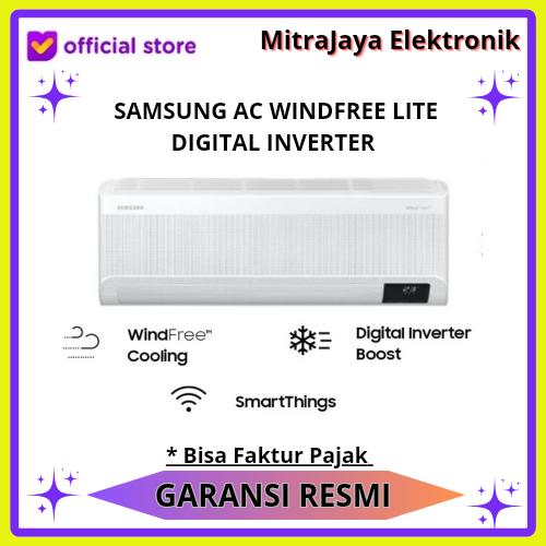 Promo SAMSUNG AC 1 PK AR10CYFAAWKNSE WINDFREE LITE DIGITAL INVERTER - UNIT ONLY Cicil 0% 3x ...