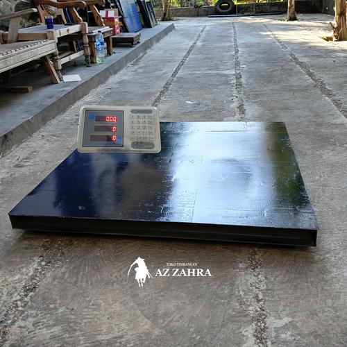 Jual floor scale 2 ton timbangan lantai digital timbangan barang - Kota ...