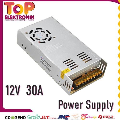 Jual Psu Jaring 30A/Psu Power Supply Cctv Jaring 12V 30A Grosirektindo ...
