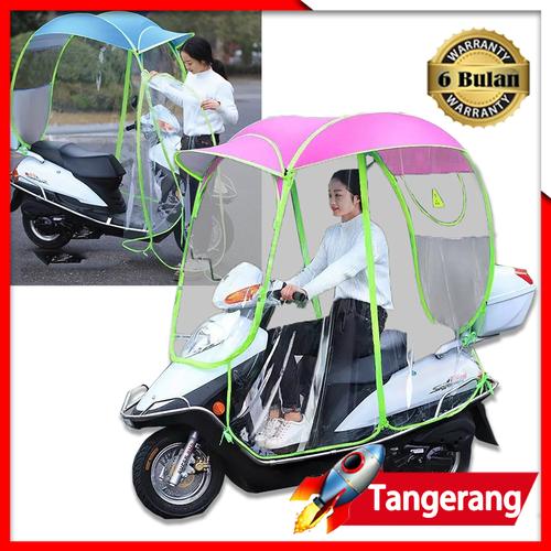 Jual Kanopi Motor Payung Motor Full Tirai Anti Hujan Dan Panas Full ...