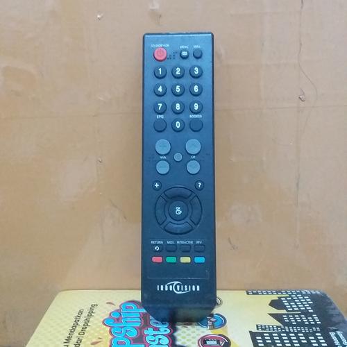 Jual REMOTE ORIGINAL STB RECEIVER INDOVISION - Jakarta Barat - Gak Bun ...