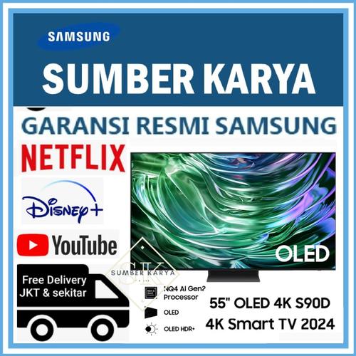Promo 55S90D SAMSUNG OLED LED Smart TV 55 inch 4K QA55S90DAK Dolby ...