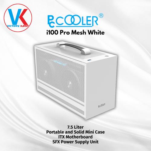 Jual Case PC ITX PCCooler i100 Pro Mesh White Mini ITX SFX SFF Small ...