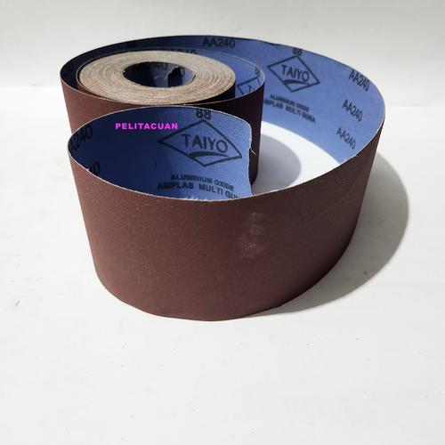 Jual Amplas Roll 50 meter Taiyo Grit 240 Ampelas - 2 meter - Kab ...