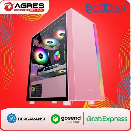 Promo CASING PCCOOLER / PC COOLER PLATINUM LM300 - mATX Gaming Case ...