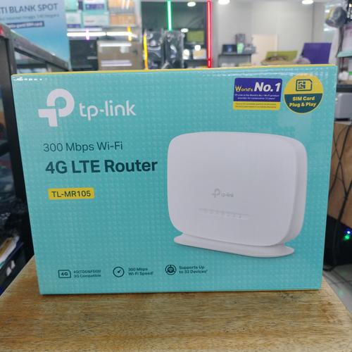 Jual TP-Link TL-MR105 modem router 4g wifi sim card tp link tl mr105 ...