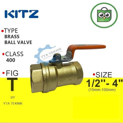 Jual ball valve 1/2 kitz ori - Jakarta Pusat - YTA Teknik | Tokopedia