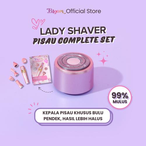 Promo LADY SHAVER (Head Only) - BLOOM Complete Set | Pisau Cukur ...
