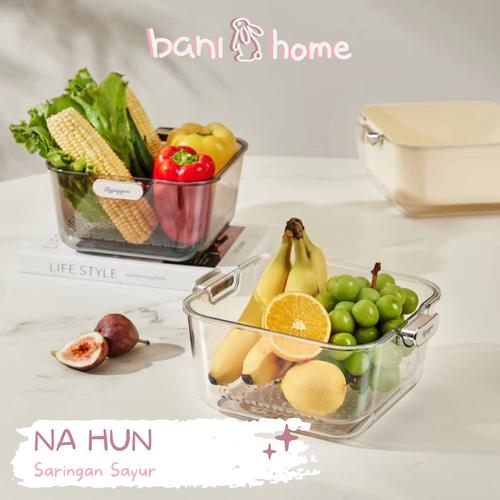 Jual BANI - NA HUN Wadah Peniris Sayur Dan Buah Serbaguna Baskom Cuci ...
