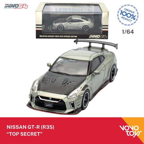 Jual Inno 1/64 Nissan GT-R R35 "Top Secret" MDX2024 Inno64 - Jakarta ...
