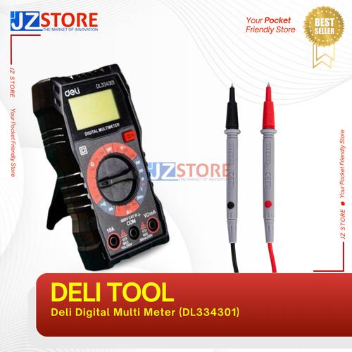 Jual Deli Digital Multi Meter (DL334301) - Kota Medan - JZTECH.ID ...