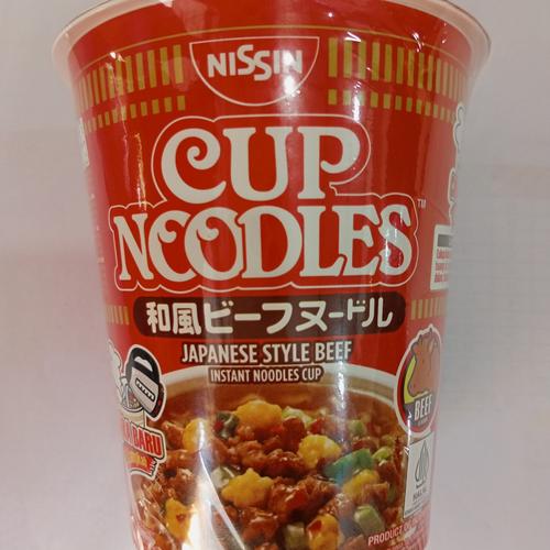 Jual Nissin cup noodles rasa kaldu sapi ala jepang 67gr - Kota Tangerang - AS FROZEN MART ...