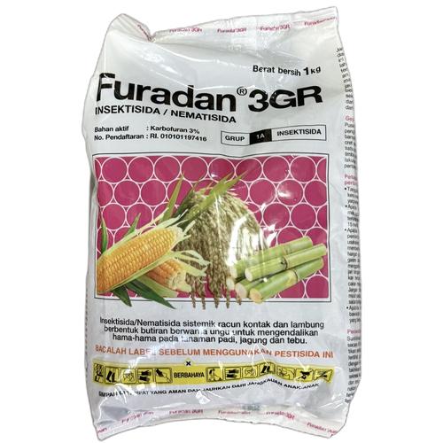 Jual INSEKTISIDA/NEMATISIDA FURADAN 3GR 1 KG/RACUN KONTAK & LAMBUNG ...