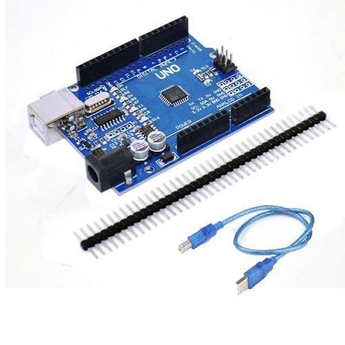 Jual ARDUINO UNO R3 ATMEGA328P SMD CH340 ATMEGA328P-PU + Kabel USB ...