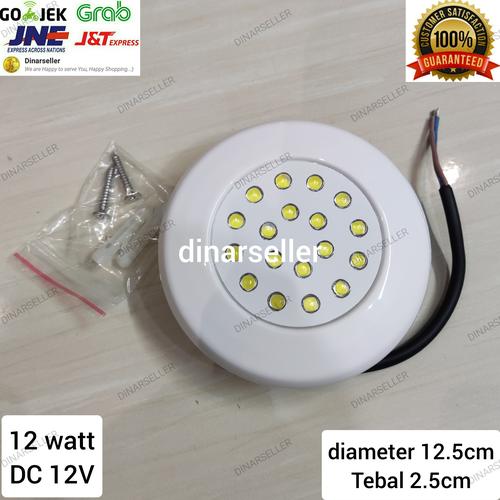 Jual LAMPU KOLAM RENANG LED UNDERWATER 12 WATT CAHAYA PUTIH / WARM ...