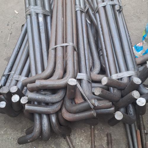 Jual baut angkur m22 x 900mm x 100mm atau anchorbolt L 7/8 × 90cm x ...