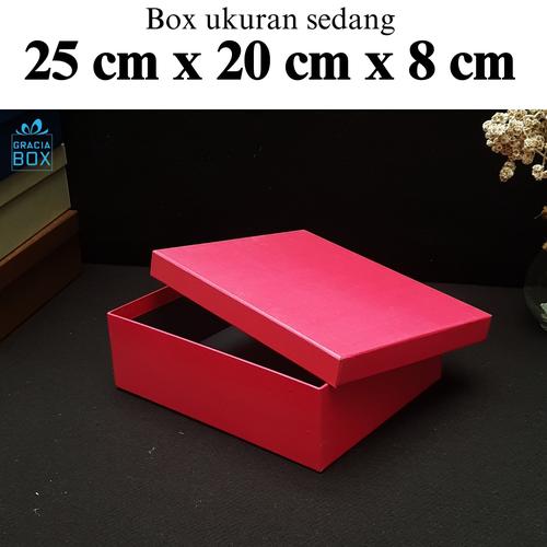 Jual Hardbox Ukuran 25 cm x 20 cm x 8 cm - Pink fushia, PITA - Jakarta ...
