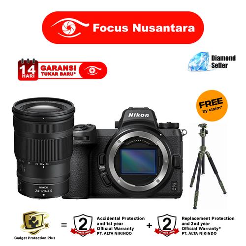 Promo Nikon Z6 II Z6II Z6 Mark II Kit Z 24-120mm f/4 S - PWP Battery ...