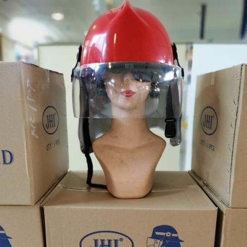Jual Helm pemadam JHI / HELM DAMKAR JHI lokal / Fire helmet JHI lokal ...