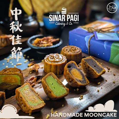 Jual Moon Cake Telur Asin Halal / Kue Pia Bulan Sinar Pagi - RB salted ...