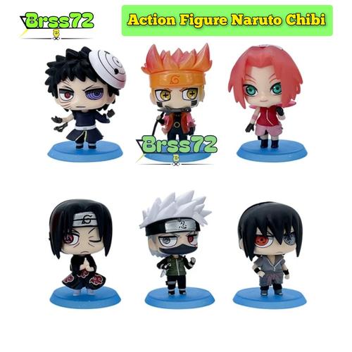 Jual Action figure naruto mini sasuke kakashi itachi obito - Naruto ...