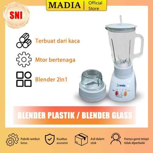 Jual MADIA Blender 2 in 1 Blender Kaca Low Watt Blender kaca dengan pisau baja tahan karat ...