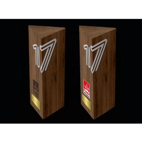 Jual Trophy Kayu Custom (Tipe-10) | Piala Kayu Custom | Plakat Kayu ...