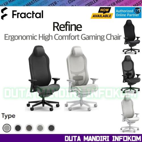 Jual Fractal Design REFINE - Ergonomic High Comfort Gaming Chair with ...