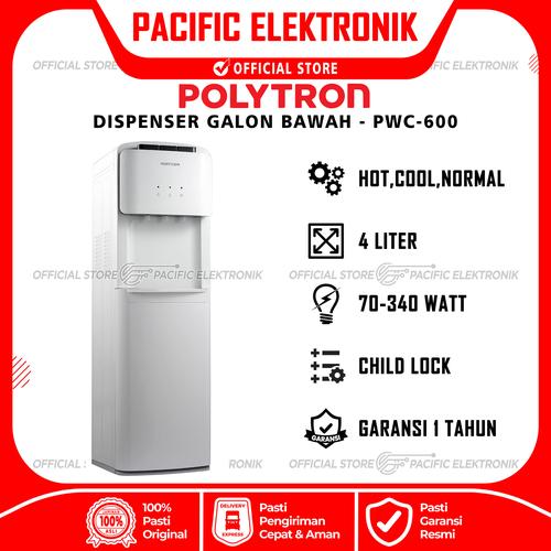 Jual Dispenser Polytron Galon Bawah PWC 600 / PWC600 - Kota Jambi ...