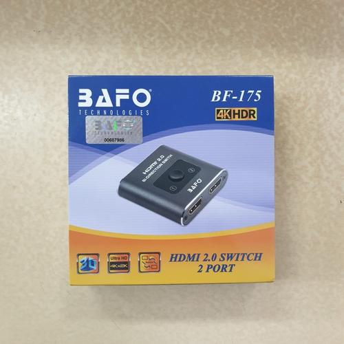 Jual BAFO BF-175 HDMI 2.0 4K BIDIRECTION SWITCH 2 PORT - Jakarta Pusat ...