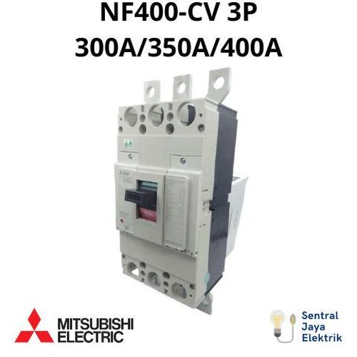 Jual Mccb Nf400-Cw 3 Phase 300A/350A/400A Mitsubishi Electric - 350A ...