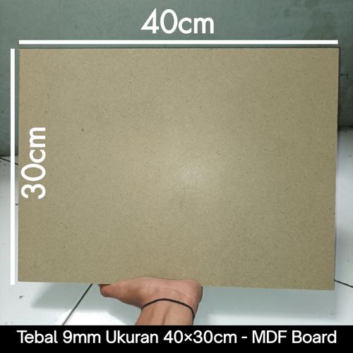 Jual Papan Kayu MDF 9mm Ukuran 40 × 30cm - MDF Board - Kab. Gresik ...