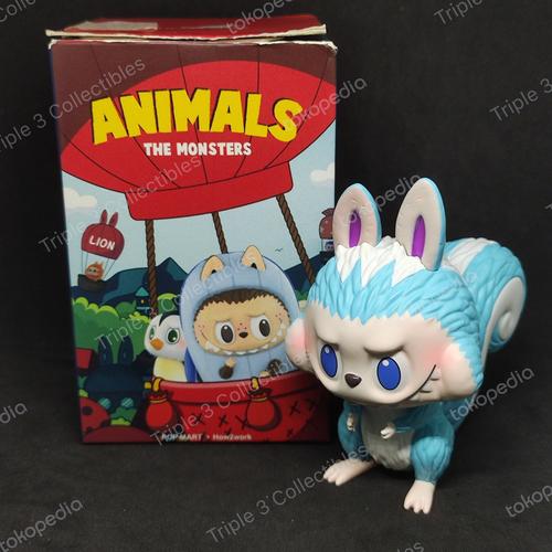 Jual Pop Mart The Monsters LABUBU SQUIRREL PopMart Animals Blue Animal ...