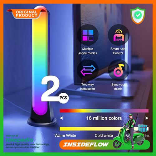 Jual Lampu LED RGB PC Bar / Meja Desktop Gaming Dekorasi Kamar Tidur ...