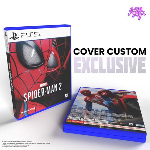 Jual PS5 Marvel Spider-Man 2 Custom Replacement Box Art Case Insert ...