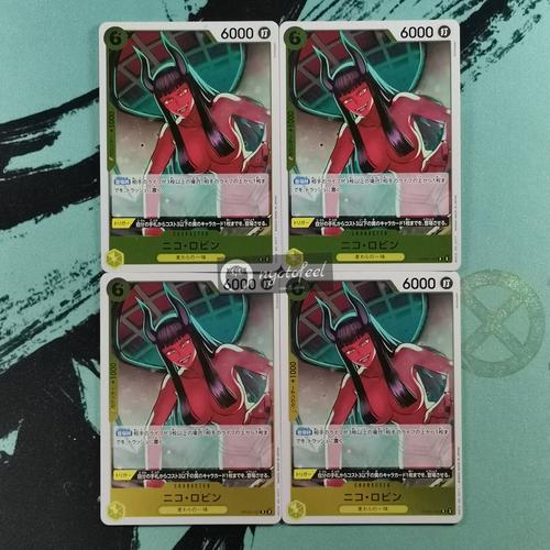 Jual ONE PIECE TCG / Kartu | Nico Robin OP09-107 R (Play Set 4 pcs) | JP - Kab. Bandung ...