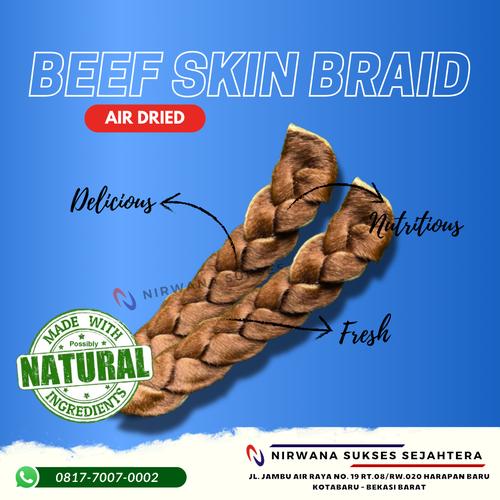 Jual KULIT SAPI KEPANG KERING / DEHYDRATED, AIR DRIED BEEF SKIN BRAID ...