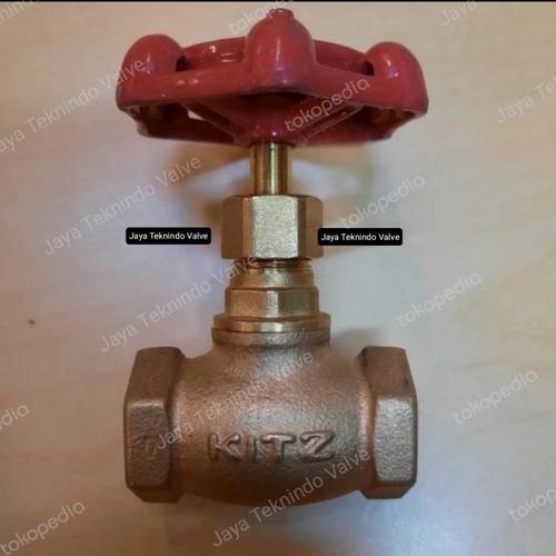 Jual Globe Valve KITZ Kuningan Class 150 Drat 3/4" (Inch) - Jakarta Barat - Jaya Teknindo Valve ...