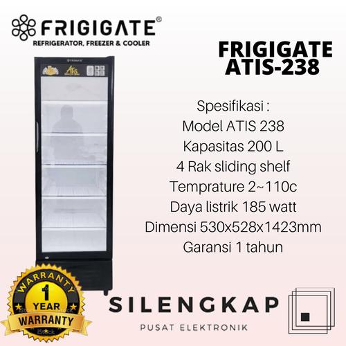 Jual SHOWCASE FRIGIGATE ATIS 238 4 RAK DISPLAY COOLER - Jakarta Barat ...
