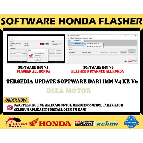 Jual Sofware Aplikasi Scanner/Flasher Remap Ecu Honda Flashtool IMM Tech V4 & V6 Original ...