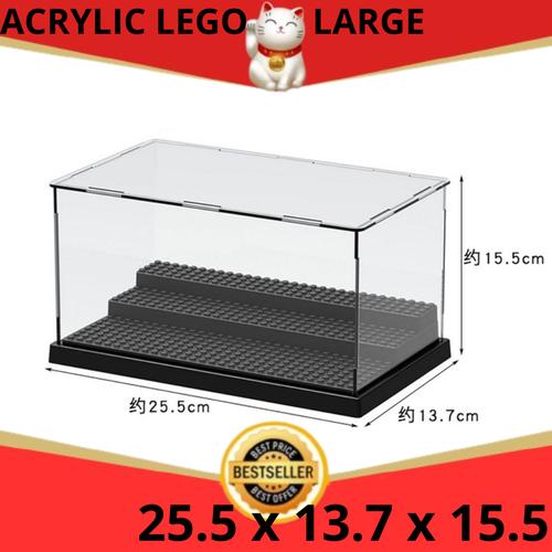 Jual BRICKS BASE PLATE MINI DISPLAY BOX BRICK MINIFIGURE DISPLAY ...