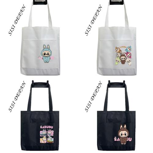 Promo Totebag Saku Tas Kantong Tote Bag Labubu Pop Mart Tas Ransel Sekolah Hampers Goodie Bag ...