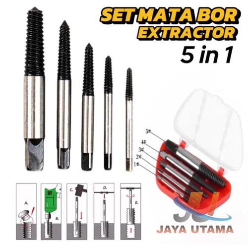 Jual Mata Bor Obeng Tab Balik Set 5 pcs EDTRON - Jakarta Barat - Jaya ...