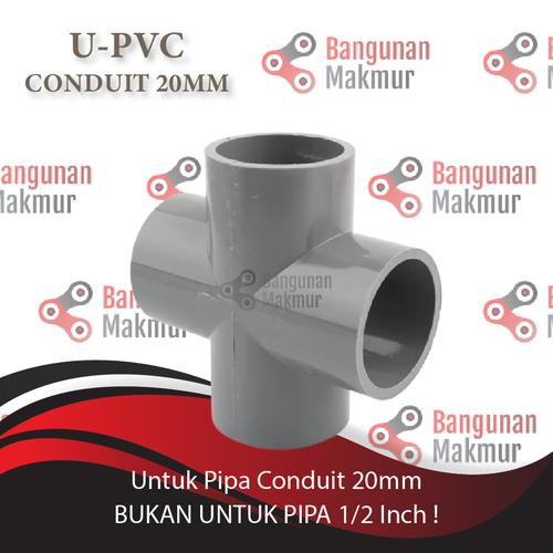 Jual Cross Tee Sambungan Pipa PVC 20mm - Kota Tangerang - Bangunan ...