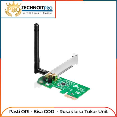 Jual TP-Link TL-WN781ND 150Mbps Wireless N PCI Express Adapter Desktop ...