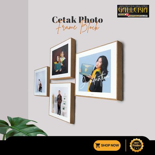 Jual Cetak Foto Frame Block 30x30/Wall Frame 20x20 - 101060C, 20X20 ...