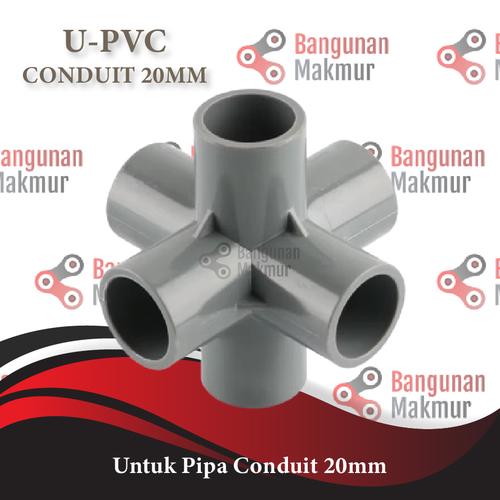 Jual 6 Way Sambungan Pipa PVC 20mm - Kota Tangerang - Bangunan Makmur ...