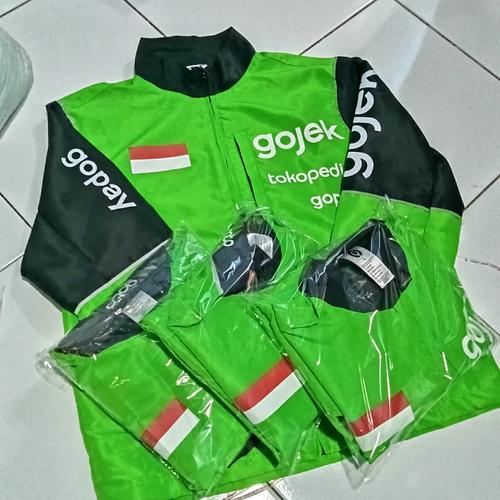 Jual Jaket gojek Original motor - L - Jakarta Barat - DEWI OJOL | Tokopedia
